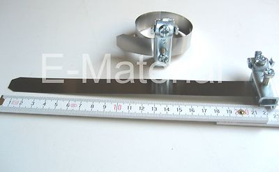 Banderdungsschelle Banderder Erdungsband für Rohr 1/8“ - 1 1/2“, Ø 9,7 ...