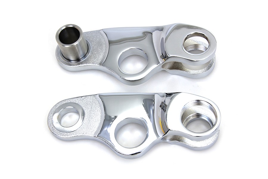 Chrome Spring Fork Rocker Set fits Harley Davidson | eBay