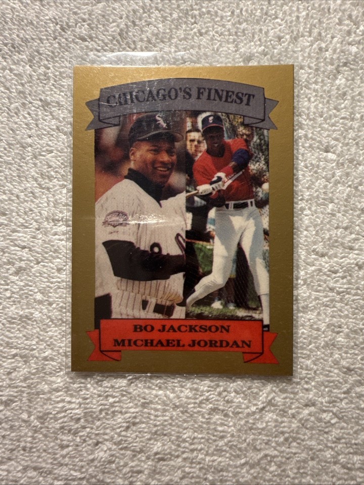 Michael Jordan Bo Jackson Chicago's Finest Bulls White Sox | eBay