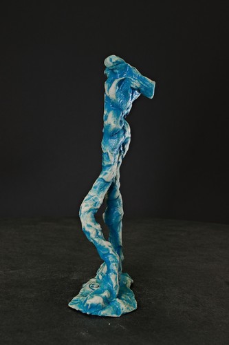 Sculpture sculpture art ceramic Contrapposto sign Prof em A Loeschner ...