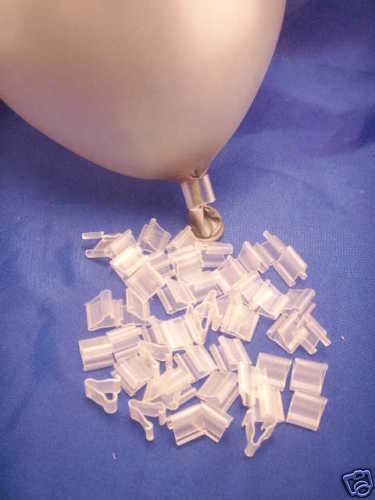 1000 Small Qualex Quickie Balloon clips ties to close | eBay
