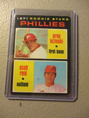 Greg Luzinski/Scott Reid - 1971 Topps - # 439 - ROOKIE - Phillies NICE ...