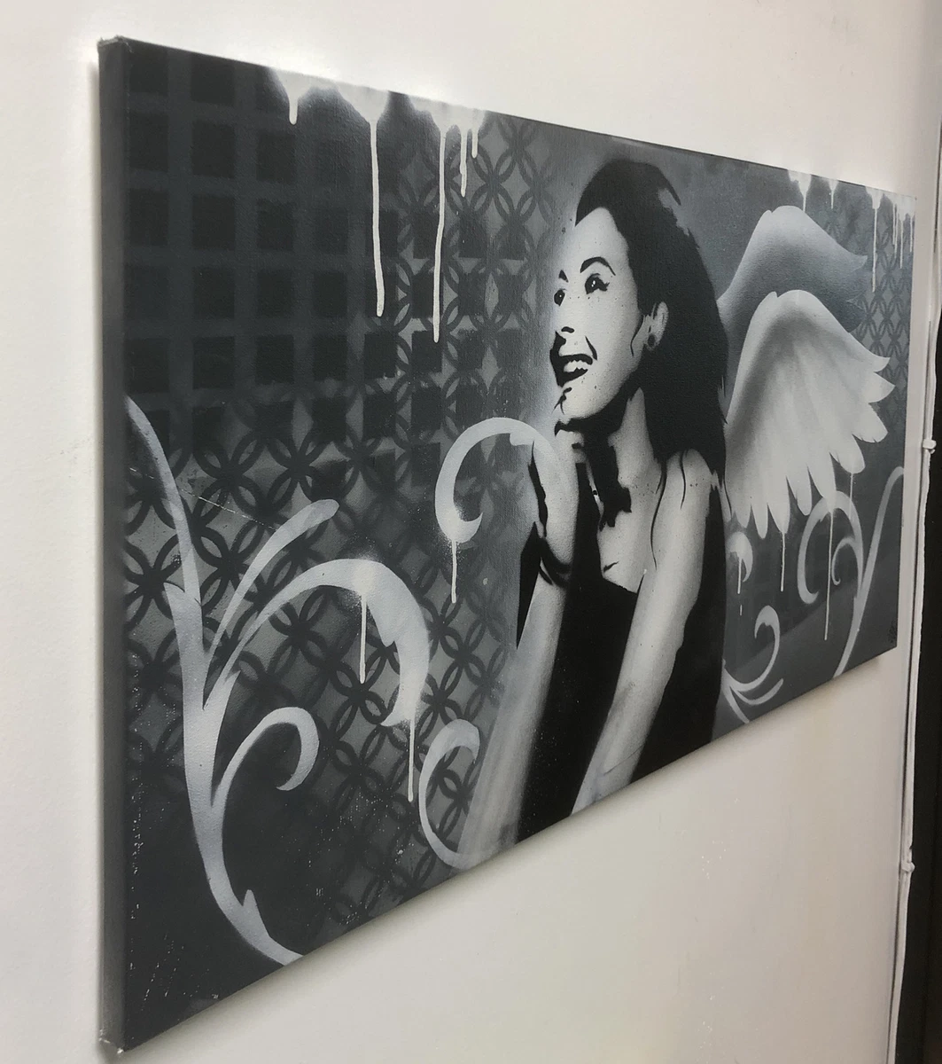 Angel Graffiti Drawing