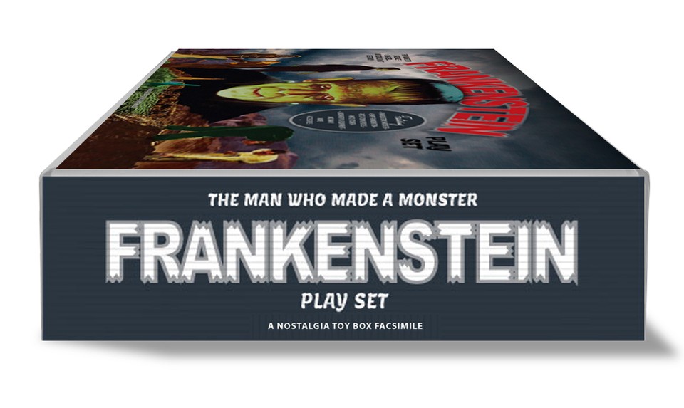 Marx Frankenstein Play Set Box OR Marx "The Bride of Frankenstein" Play ...