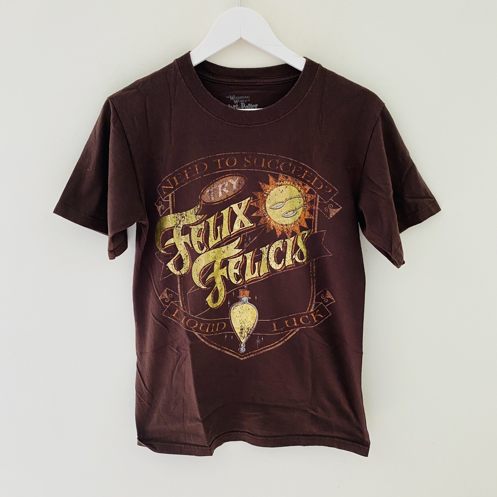 Harry Potter Felix Felicis Liquid Luck Mens T Shirt -… - Gem