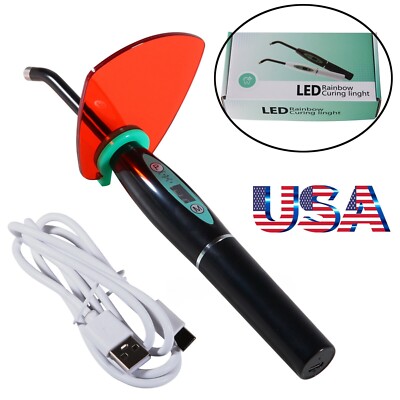 Dental Wireless Cordless LED Cure Curing Light Lamp 2000mw 5W Tool ...