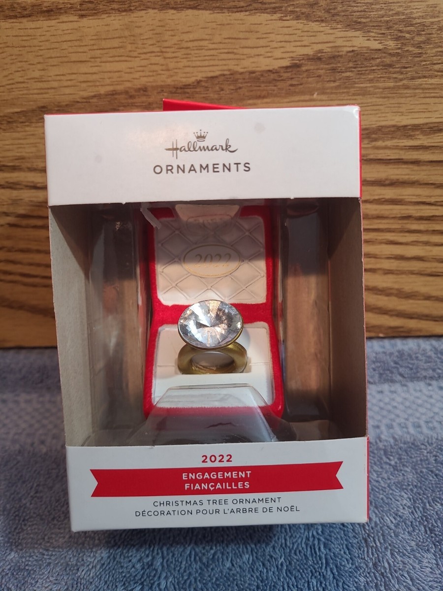 Christmas Engagement Ring In Box