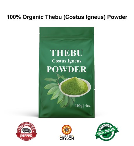 Insulin Plant Leaf Powder (Costus Igneus) for Diabetic Patients (Thebu ...