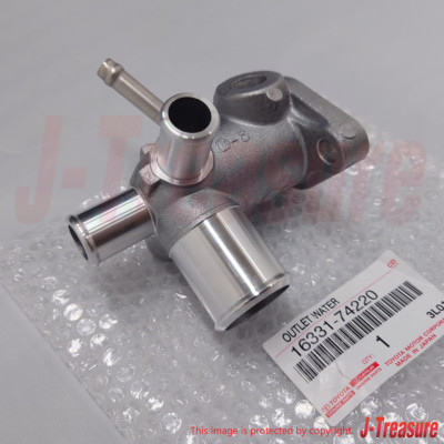 TOYOTA CAMRY SXV20 SXV25 1997-2001 Genuine Water Outlet 16331-74220 OEM ...