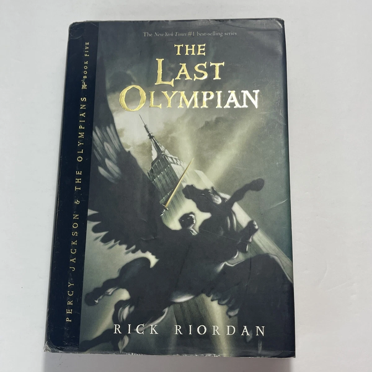 Percy Jackson The Last Olympian Book Cover