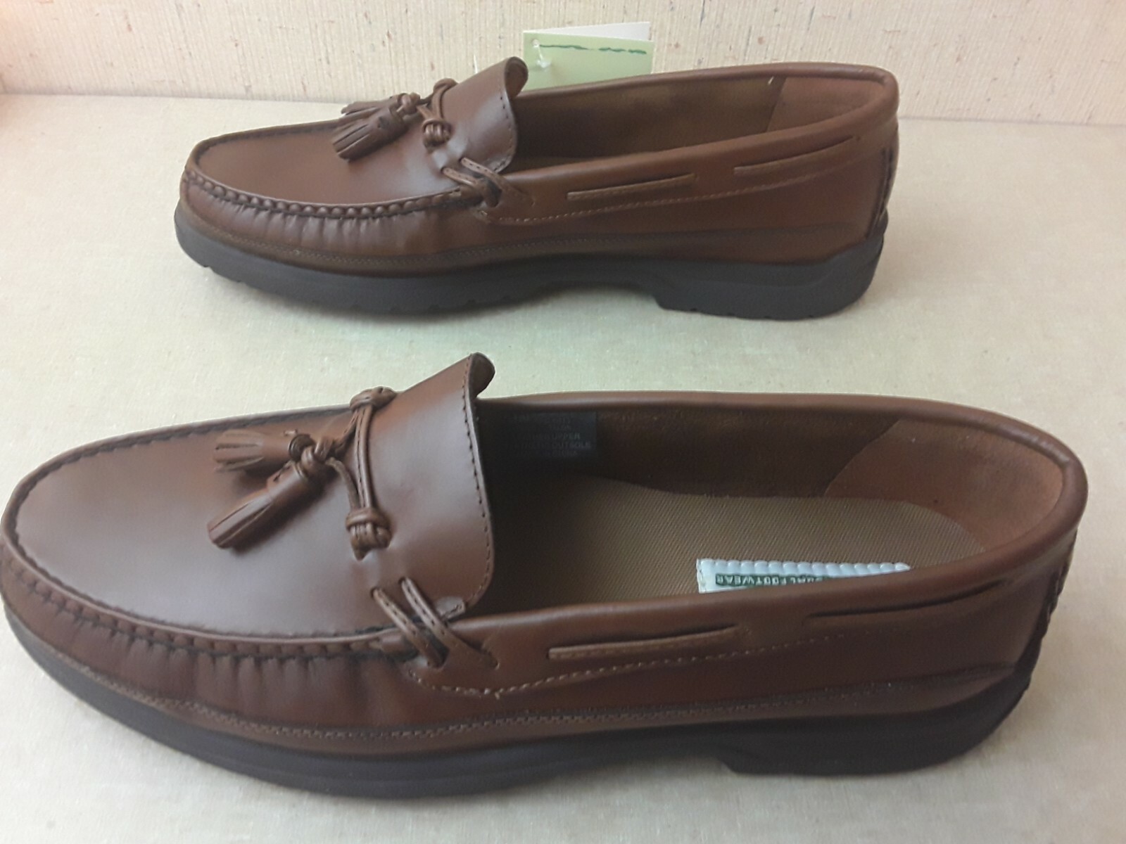 Mens Cary Country Talon Brown Loafers Size 13 M - Gem