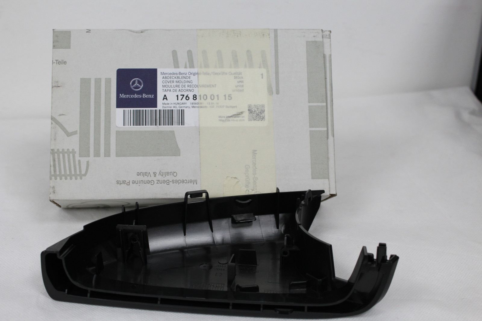 Genuine Mercedes-Benz W176 A-Class LH Wing Mirror Black Under Trim ...