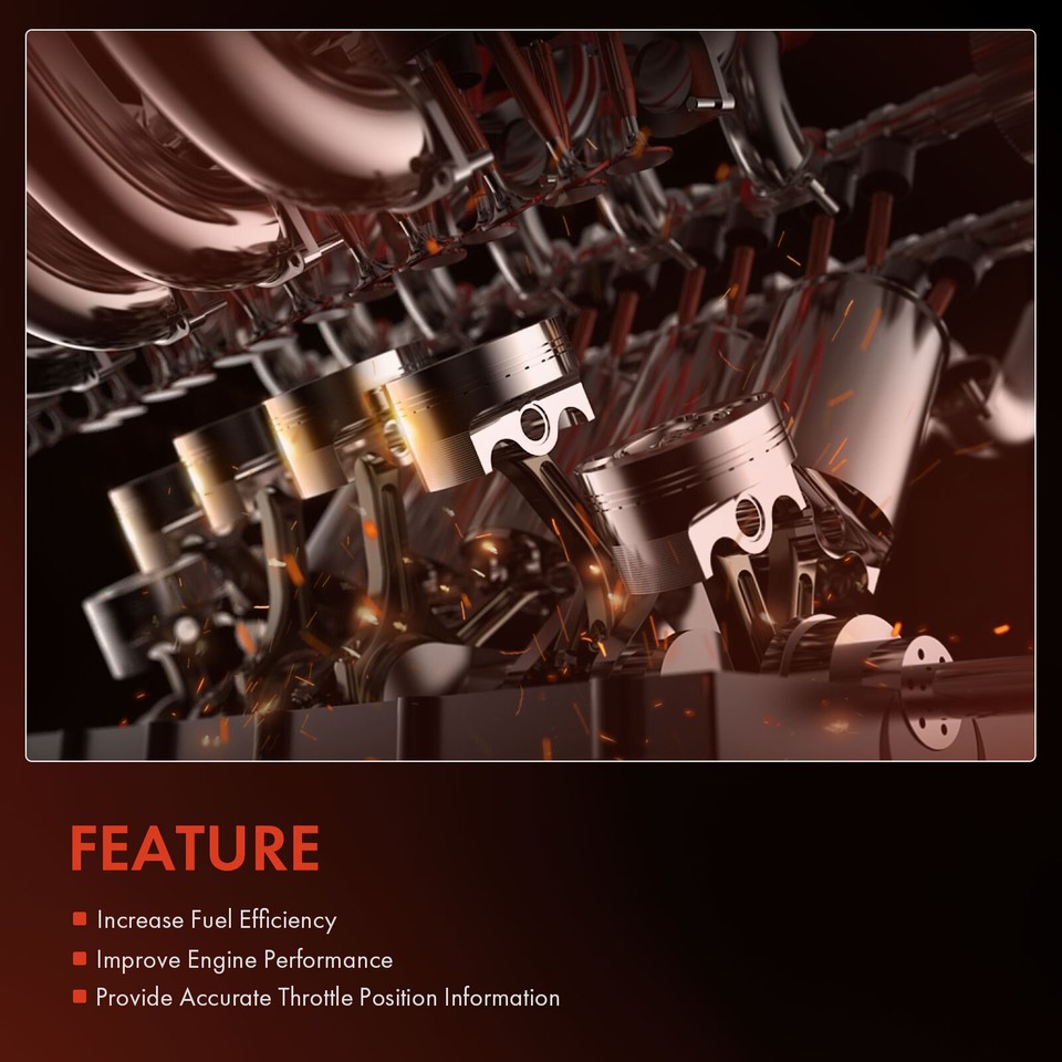 Throttle Position Sensor for Chevrolet Impala 2006-2007 Malibu Pontiac ...