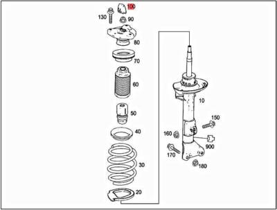 Genuine MERCEDES A207 C204 C207 S204 W204 W207 Cabrio Top Dust cap ...