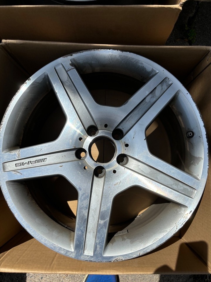 Mercedes AMG OEM Wheels Rims 19 inch w221 S560 S550 S500 CL550 2007 ...