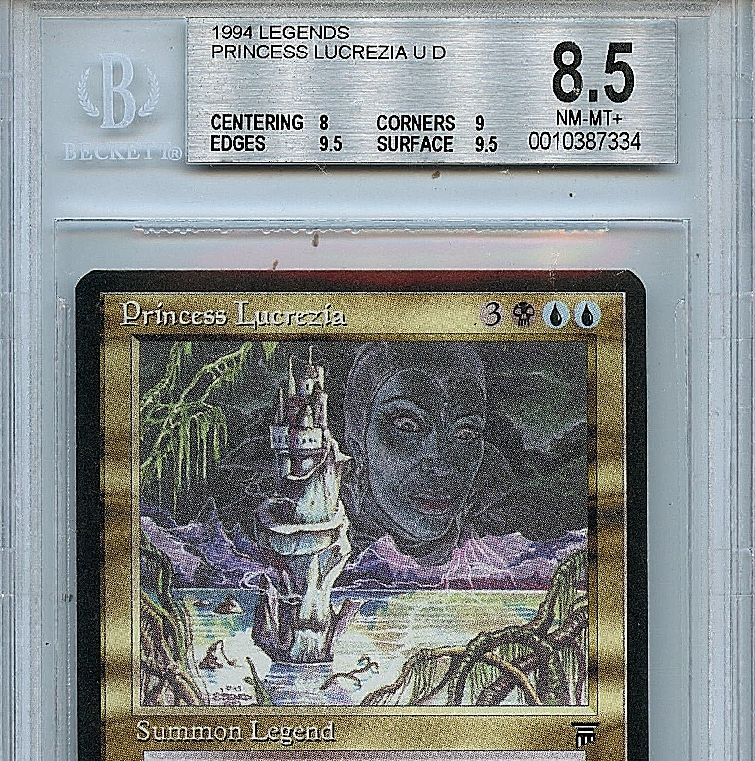 MTG Legends Princess Lucrezia BGS 8.5 NM-MT+ card Magic the Gathering ...