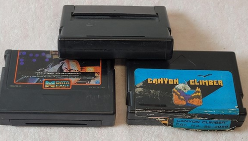 Vintage Radio Shack Tandy TRS80 Lot of 3 Games Cartridges RoboCop ...