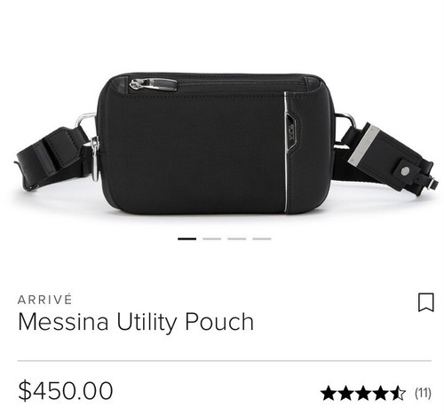 Tumi Arrive Messina Utility Pouch $495 | eBay