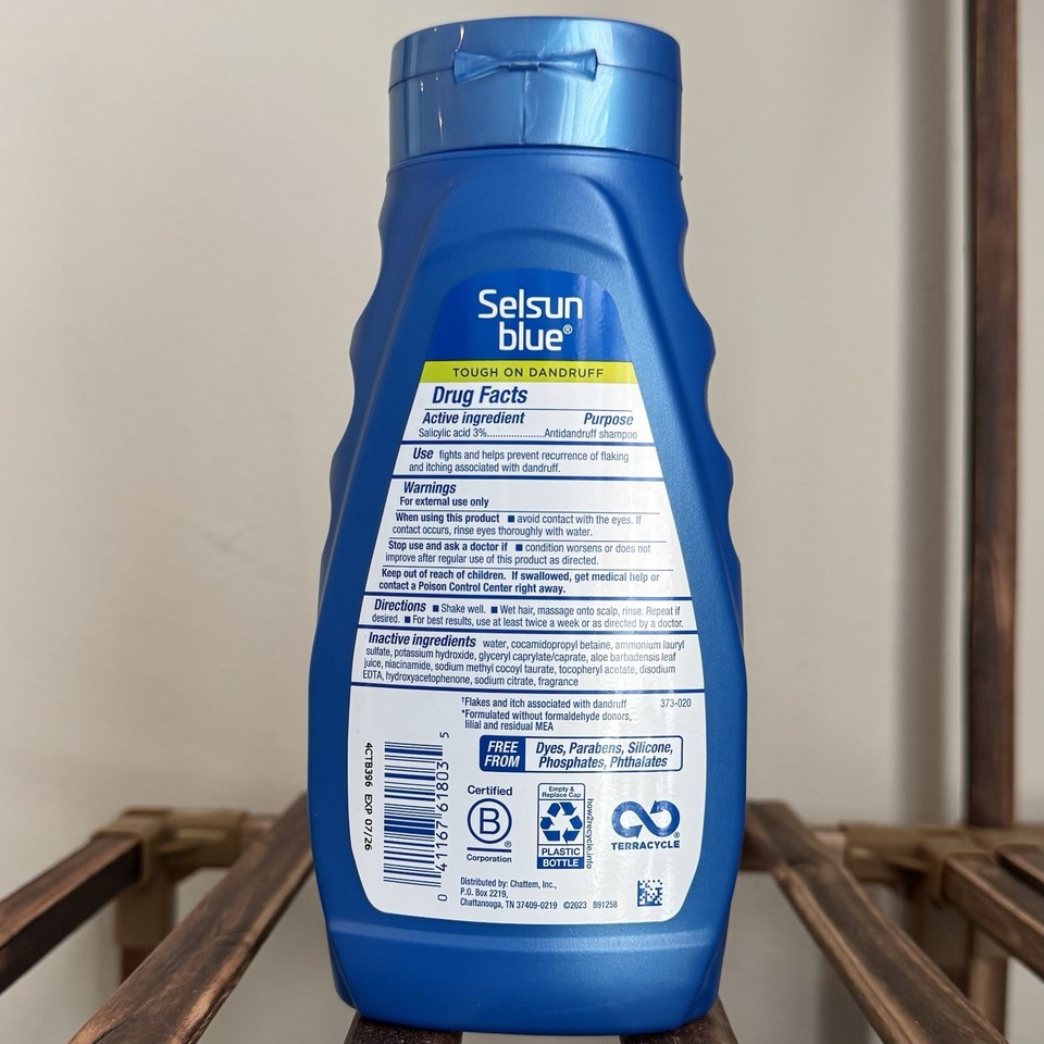 SELSUN BLUE NATURALS Antidandruff Shampoo 11oz ( 2 bottles ) | eBay