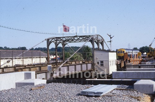 Trowse Swing Bridge Class 101 DMU Fuji 35mm Slide RN484 | eBay UK
