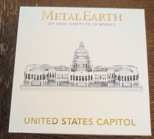 US Capitol - Metal Earth DIY Steel Sheets to 3D Model Puzzle ...