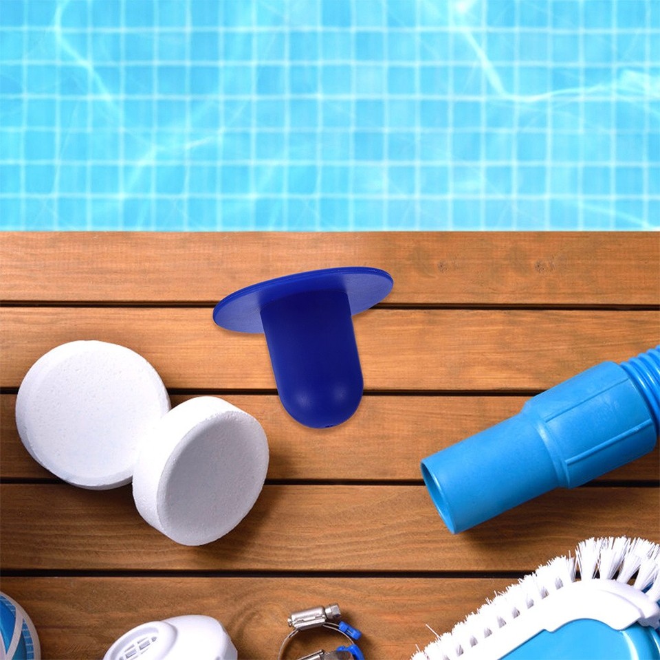 8 Pcs Swimming Pool Drain Valve Plugs PVC Pool Stoppers for Filter | eBay