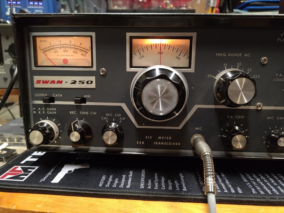 Swan 250 6-Meter Transceiver - Works Well! | eBay