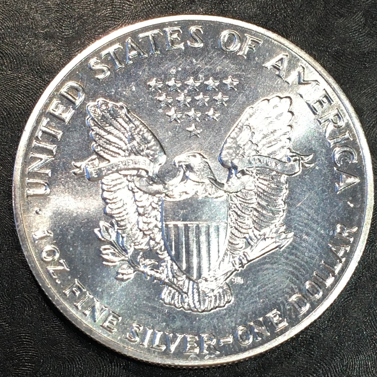 1986 Uncirculated American Silver Eagle US Mint Issue 1oz Pure Silver # ...