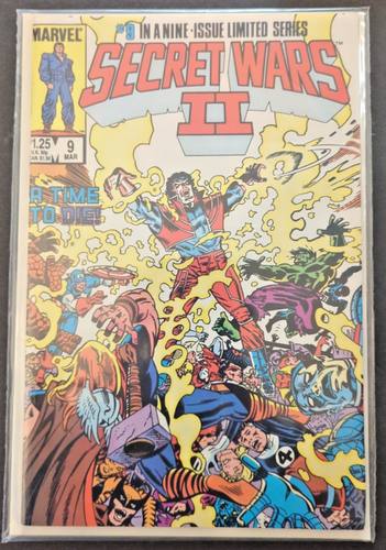 1986 SECRET WARS 2 MARVEL COMIC # 9 | eBay