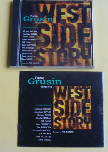 Dave Grusin presents WEST SIDE STORY, 10-track CD&booklet 1997 N2K ...