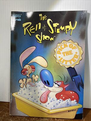 REN & STIMPY PICK of the LITTER, TPB, gn, NM+, 1st. 1993, Bill Wray ...