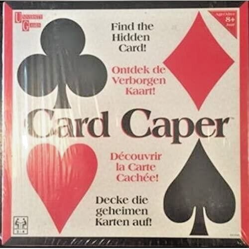 1997 Card Caper Board Game by University Games NEW IN SEALED BOX ...