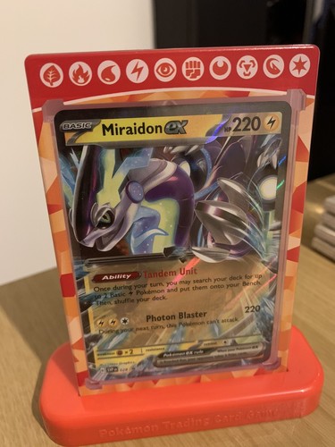 Pokemon Card Miraidon EX SVP 028 Black Star Promo Ultra Rare Near Mint ...