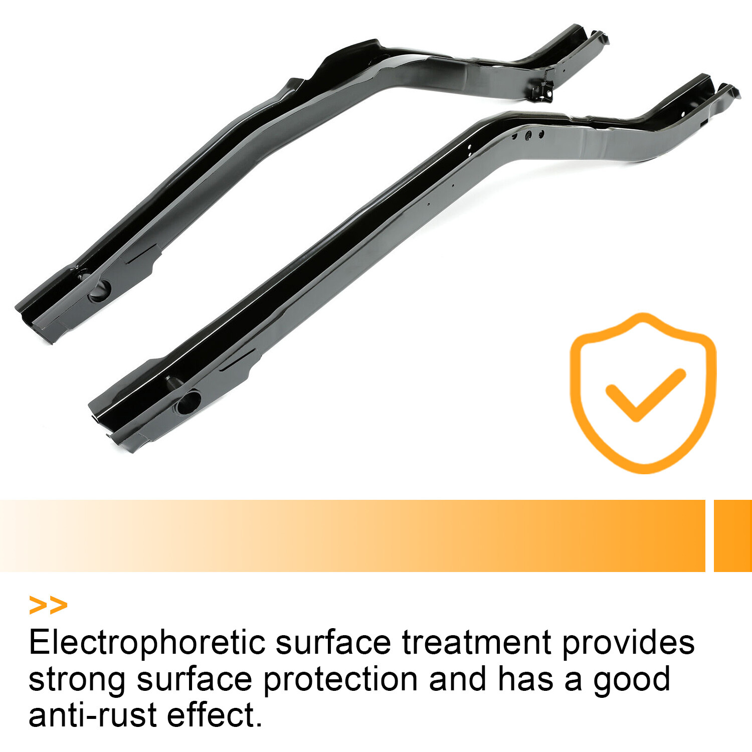 For 68-69 Chevy Camaro, Pontiac Firebird Rear Frame Rails Driver ...