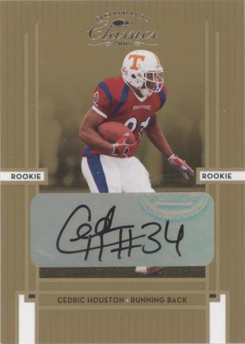 2005 Donruss Classics - Rookie Cedric Houston #226 /499 (AU, RC) for ...