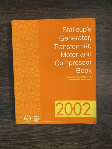 Stallcup’s Generator, Transformer, Motor, And Compressor Book 2002 | eBay