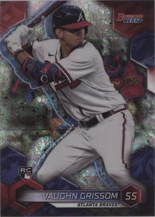 2023 Bowman's Best - Vaughn Grissom #59 Mini-Diamond Refractor /299 (RC ...