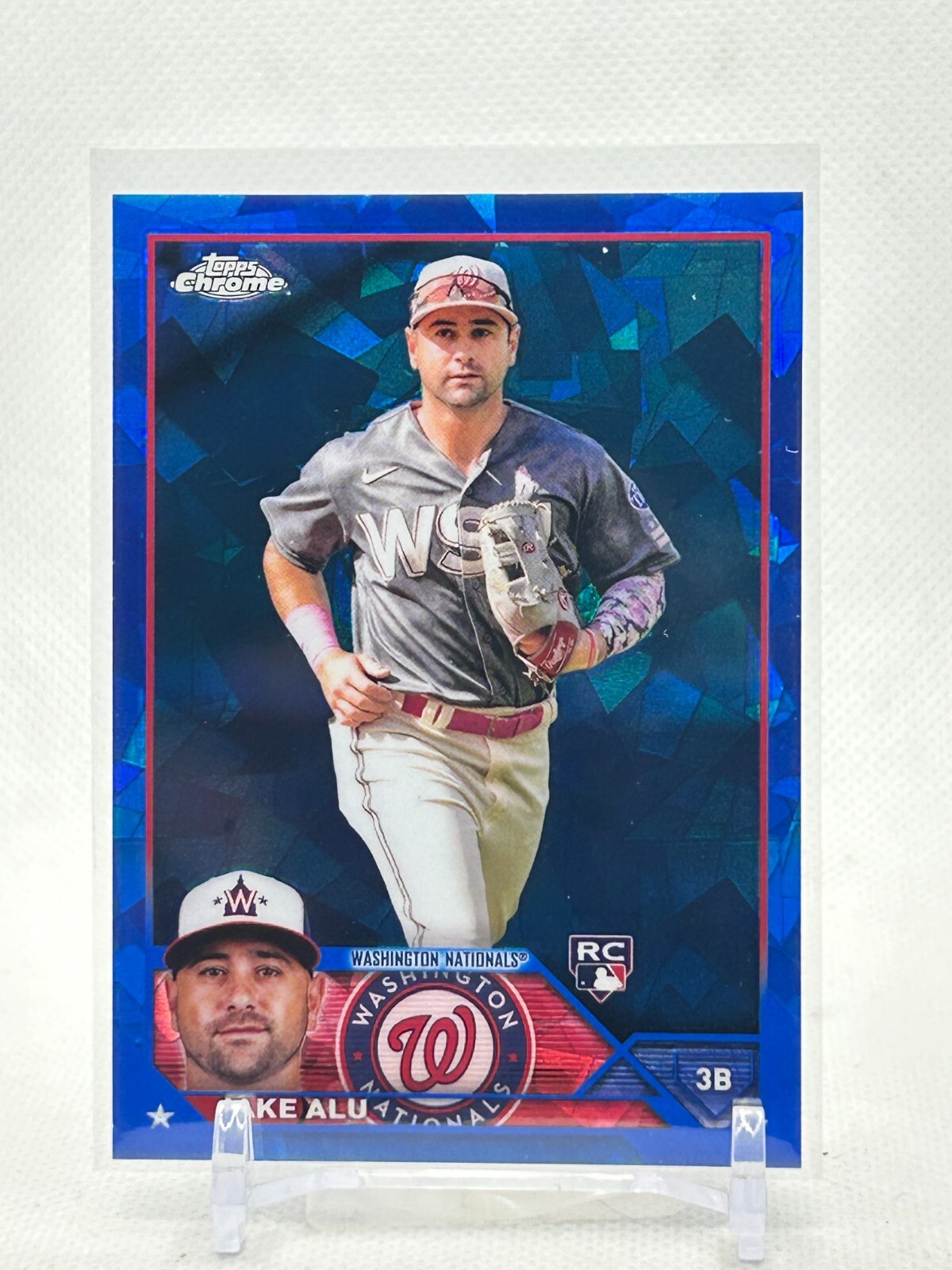 2023 Topps Chrome Update Sapphire Jake Alu RC Rookie #USCS25 | eBay