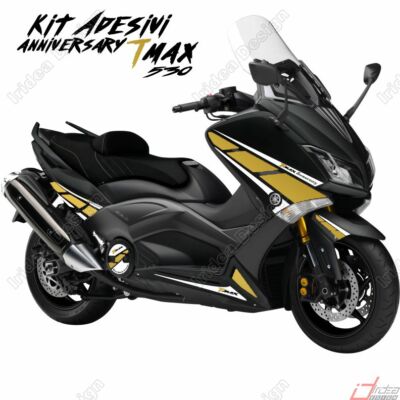 Stickers Anniversary Compatible Yamaha Tmax T-Max 530 2012-16 White ...