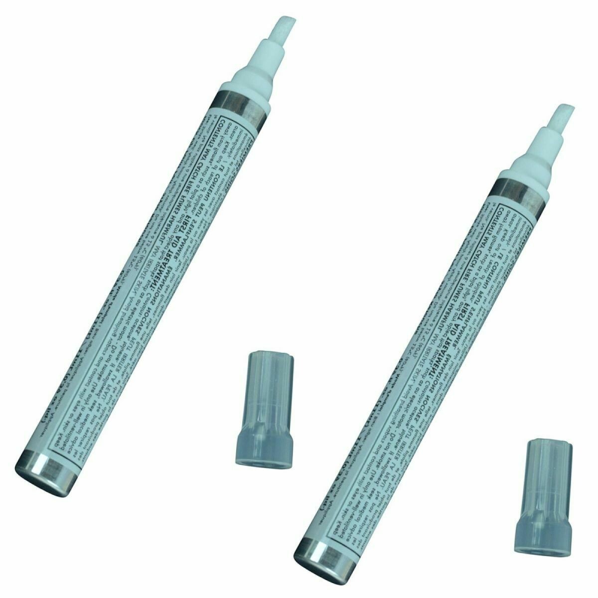 OEM Touch-Up Paint Pen Platinum Gray Metallic LD7X Color Code & Clear ...
