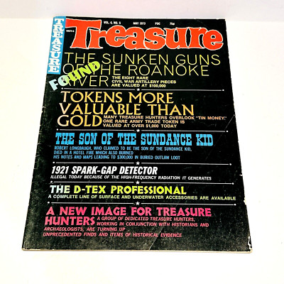 Treasure Magazine Vol 4 No 5 May 1973 Metal Detecting Gold Prospecting ...