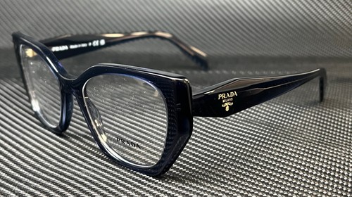 PRADA PR 18WV 08Q1O1 Blue Crystal Women's 54 mm Eyeglasses | eBay