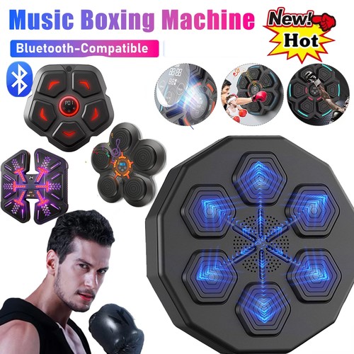 Smart Punching Boxing Electronic Music Machine Home Training Bluetooth ...