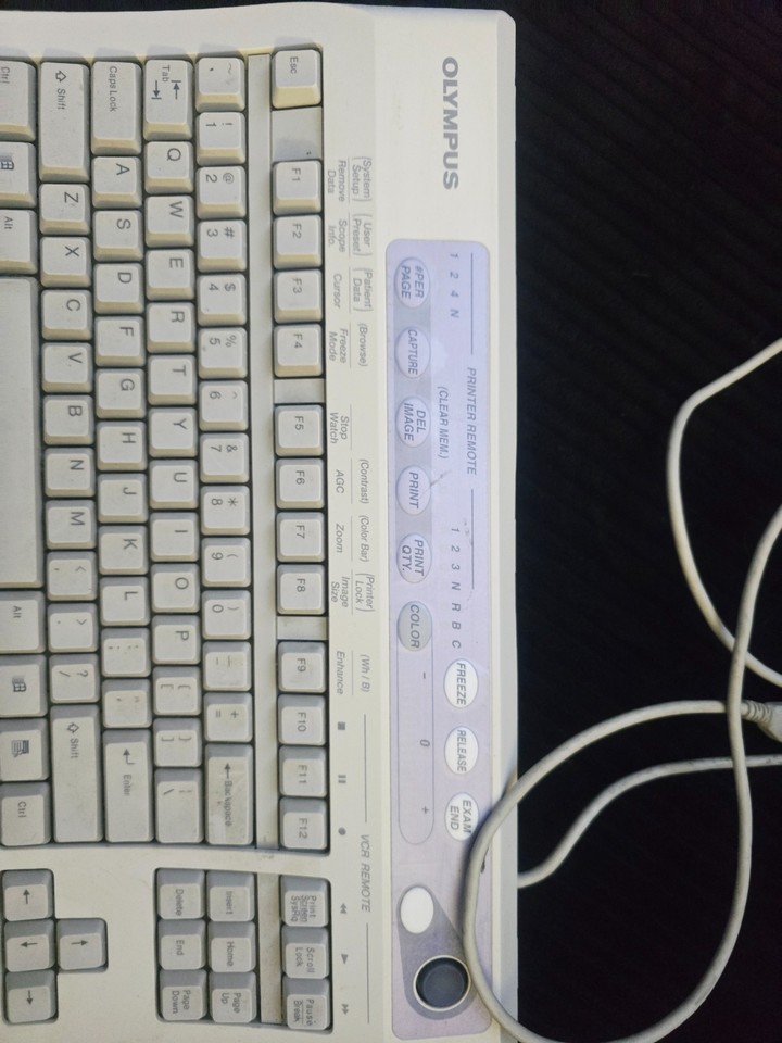 Olympus medical keyboard model MAJ-1428 N860-3912-T201Olympus CV-180 ...