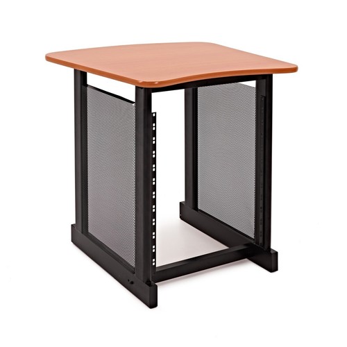 19" 12U Studio Rack Cabinet Laminate Wood Top | eBay UK