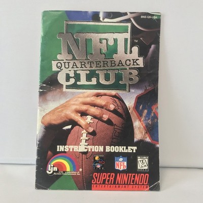 NFL Quarterback Club Manual | eBay