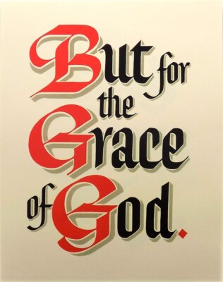 AA Alcoholics Anonymous BUT FOR THE GRACE OF GOD 8X10 inch Print Old ...