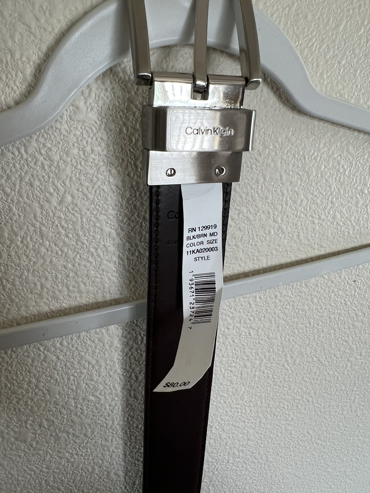 Calvin Klein Men’s Reversible Belt RN 129919 NWT$80 | eBay