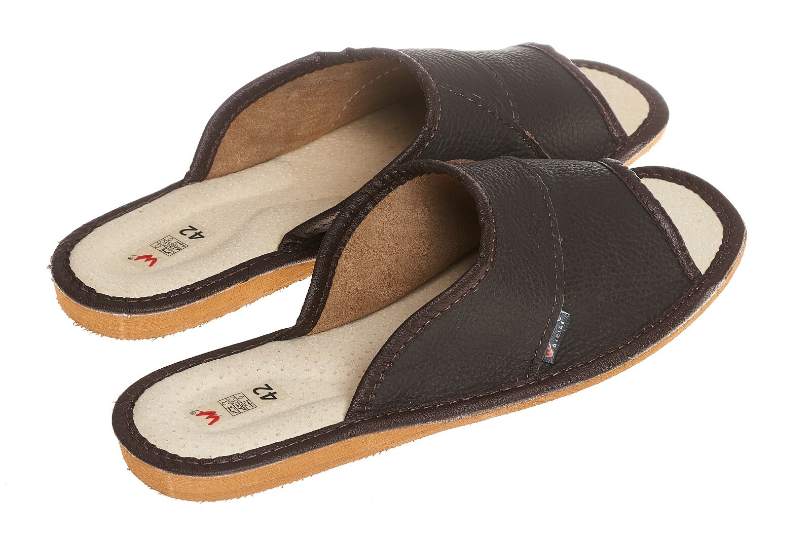 Herren Echtleder Leder HausSchuhe Pantoffeln Latschen Schlappen 40-46 ...