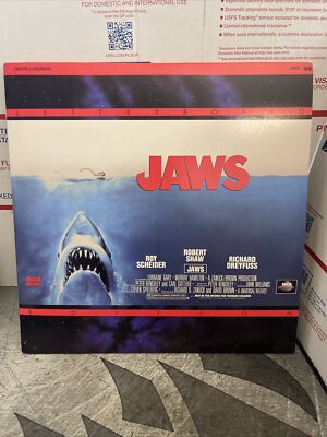 JAWS Letterboxed Extended Ed. (Laserdisc, 1991) Classic Cult Film ...